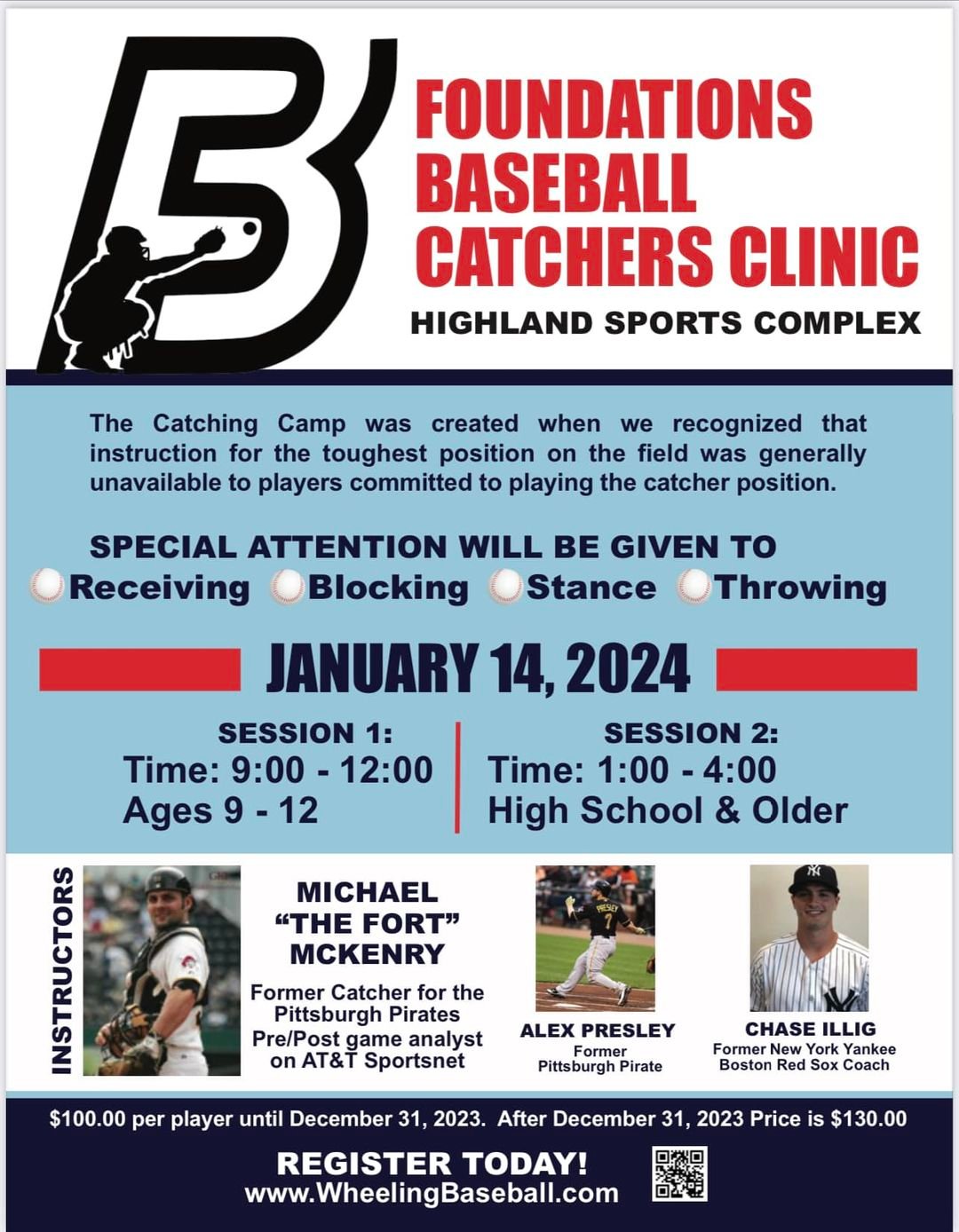 Foundations Catchers Clinic 2024 | Playeasy