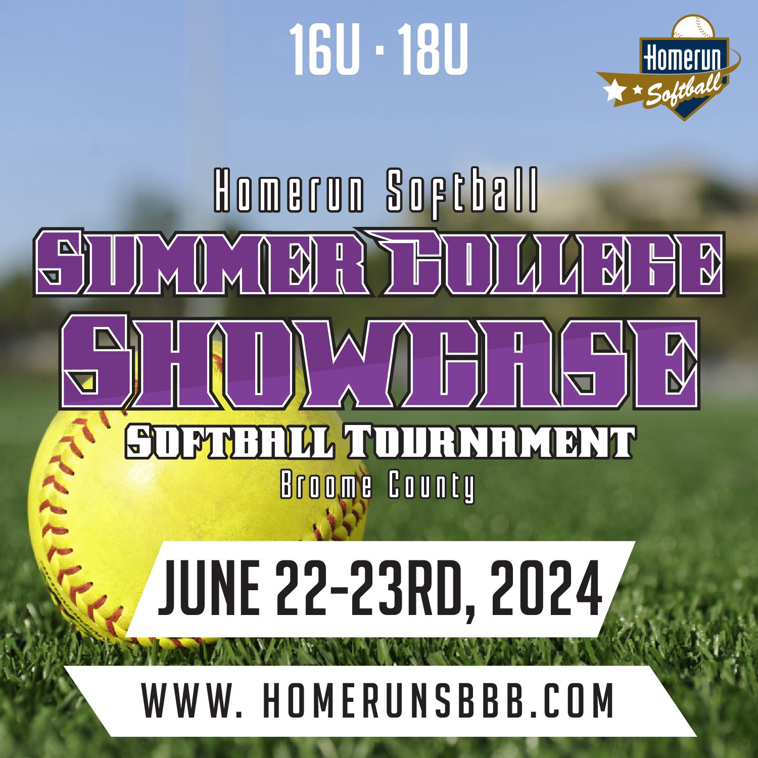 Homerun Softball Summer College Showcase | Playeasy